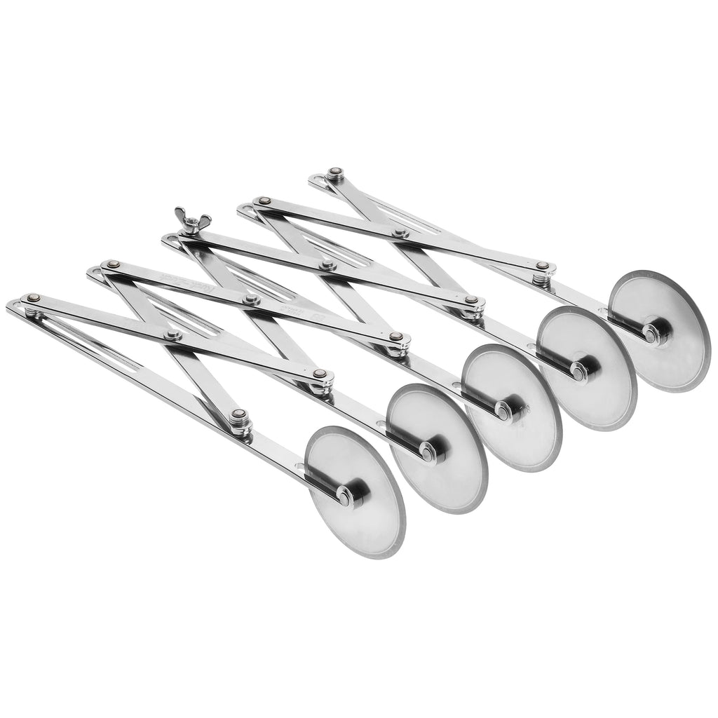 Teigschneider fünfteilig mit glatter Schneide | Emil Schmidt - Privat